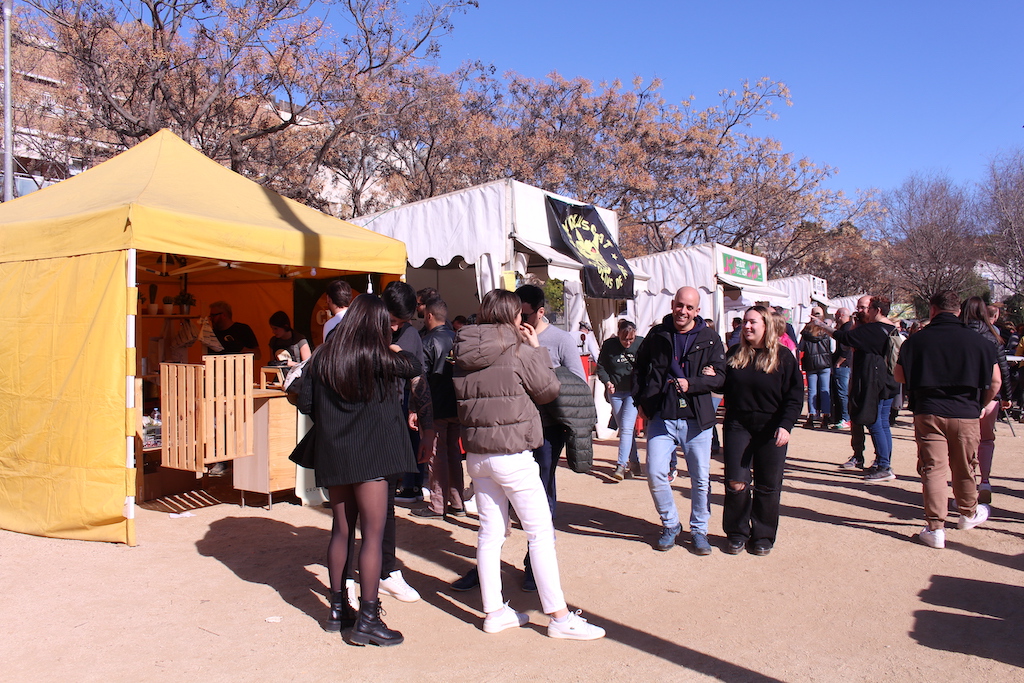 La fira de la Candelera consolida l'espai gastronòmic a la rambla de la ...